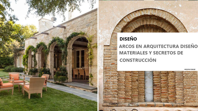 Arcos en Arquitectura Diseño, Materiales y Secretos de Construcción ...