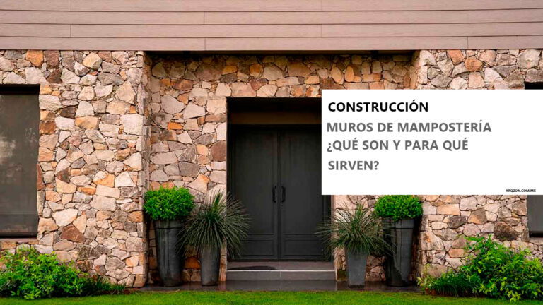 Muros de mampostería ¿Qué son y para qué sirven? - ARQZON