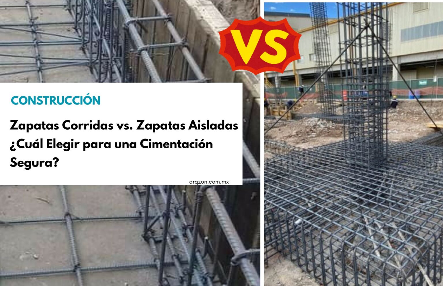 Zapatas Corridas vs Zapatas Aisladas ¿Cuál es mejor? - ARQZON
